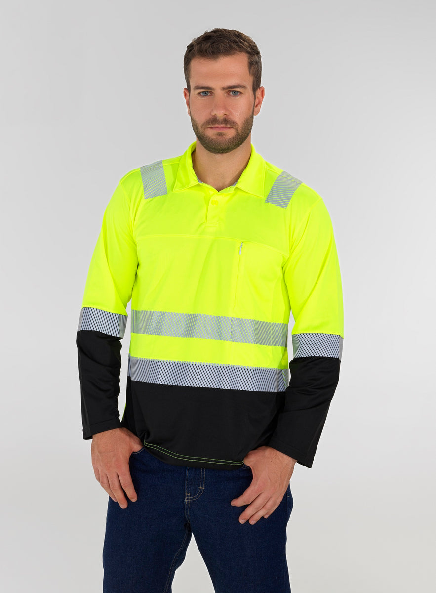 PLAYERA POLO CON REFLEJANTE NOVA– Handler Group