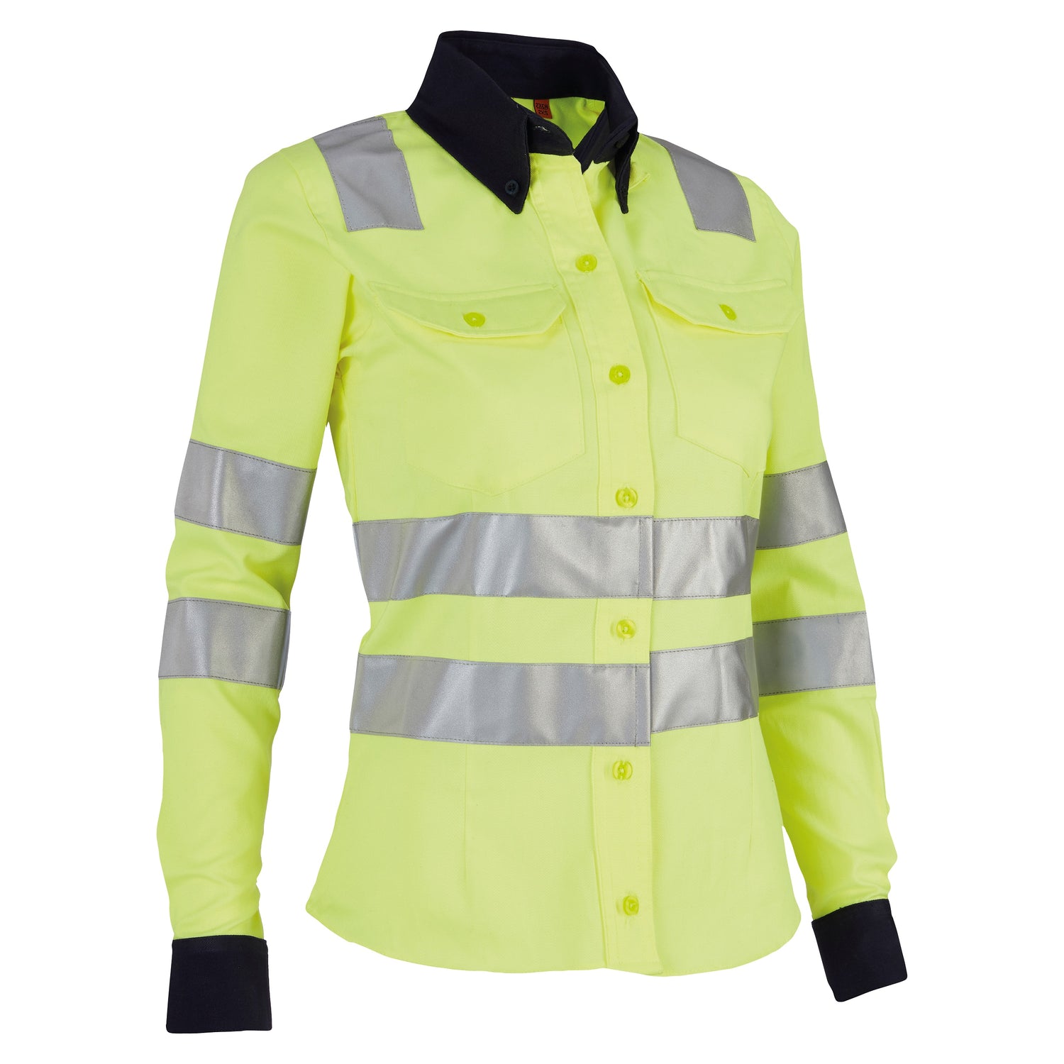 HIGH VISIBILITY SHIRT WITH REFLECTIVE LADY ULTRON YELLOW– Handler Group
